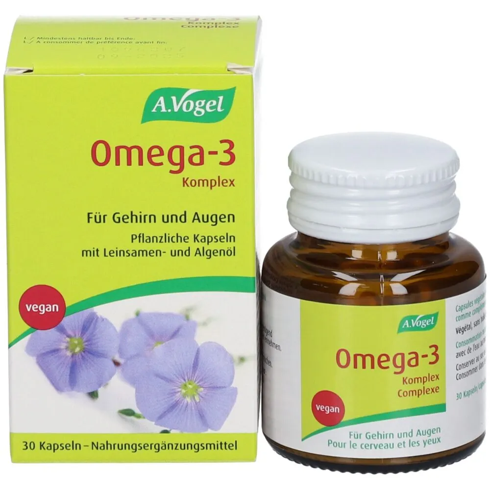 Omega-3 Complex 30caps A.Vogel (pack of 30) | Date Courte | Omega 3 ...